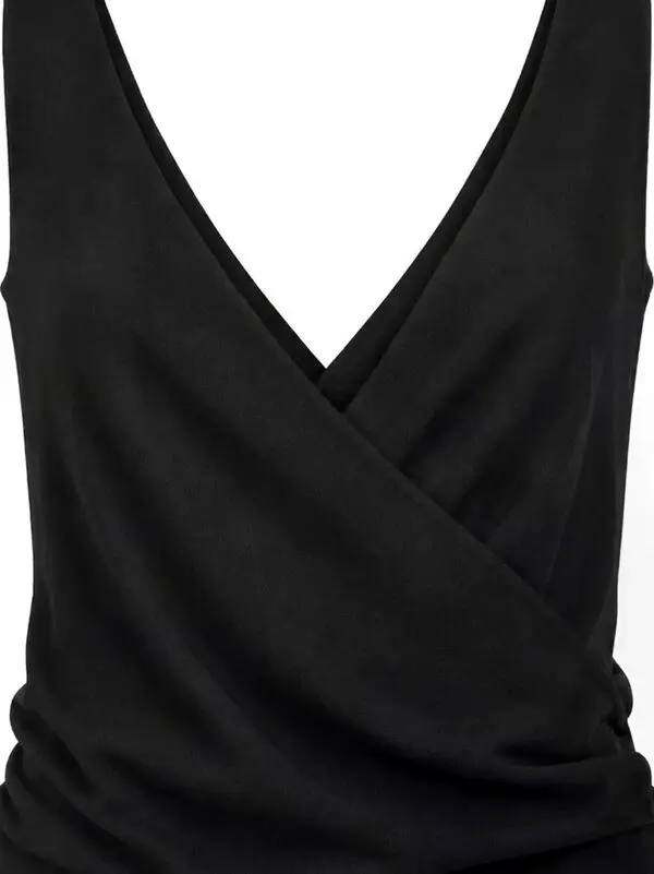 Barbara Bui Sleeveless Draped Top - Black