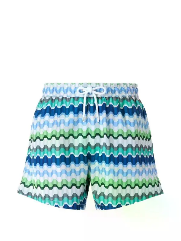 Missoni Zigzag Print Swim Shorts