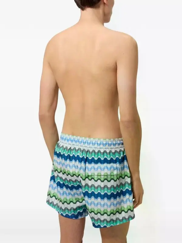 Missoni Zigzag Print Swim Shorts