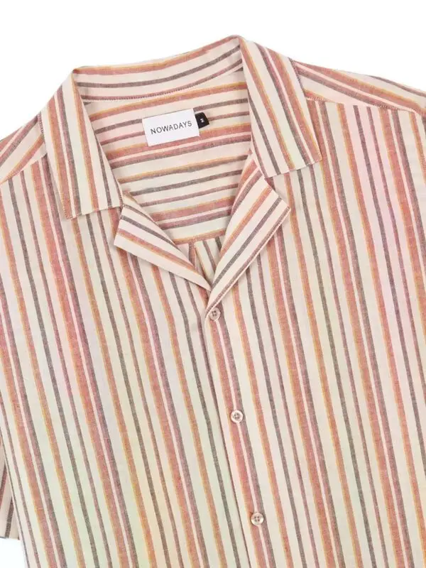NOWADAYS Striped Short-sleeve Shirt