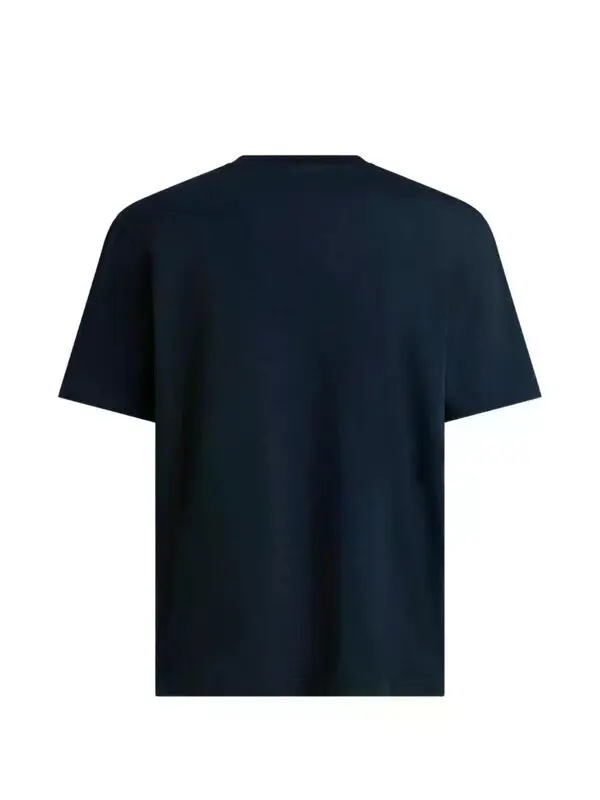 Etro Cotton-jersey T-shirt With Pegaso-embroidery