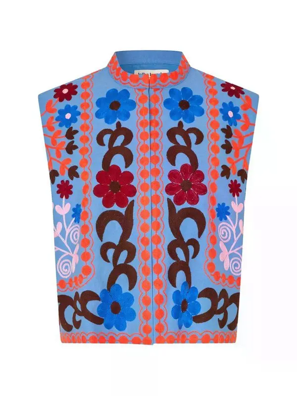 LOLLYS LAUNDRY Binll Gilet - Blue