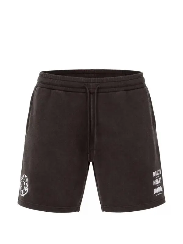 BILLIONAIRE BOYS CLUB Logo Print Shorts - Black