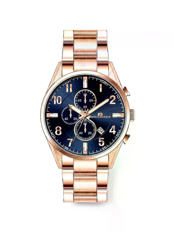 OCEANAUT Escapade 46mm Chronograph Watch - Blue