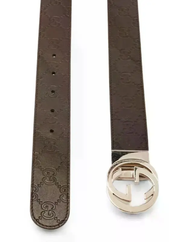Gucci Interlocking G Reversible Belt
