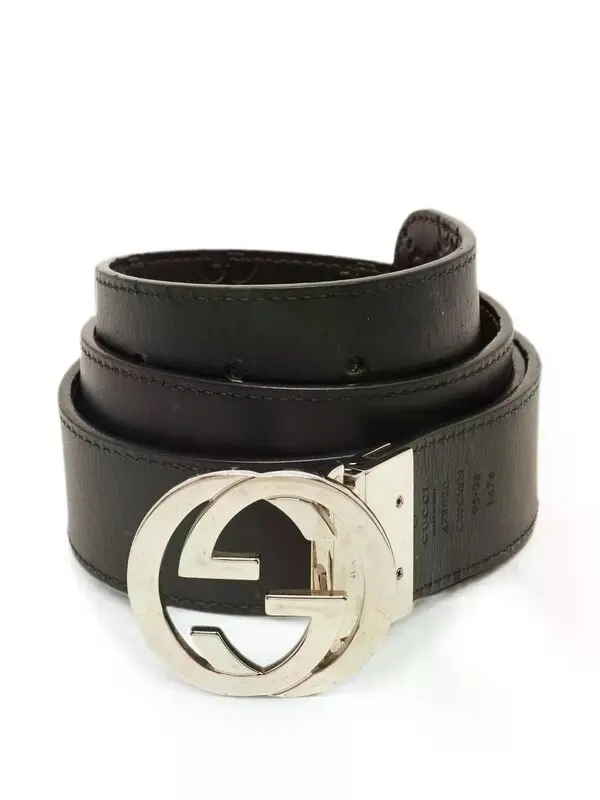 Gucci Interlocking G Reversible Belt