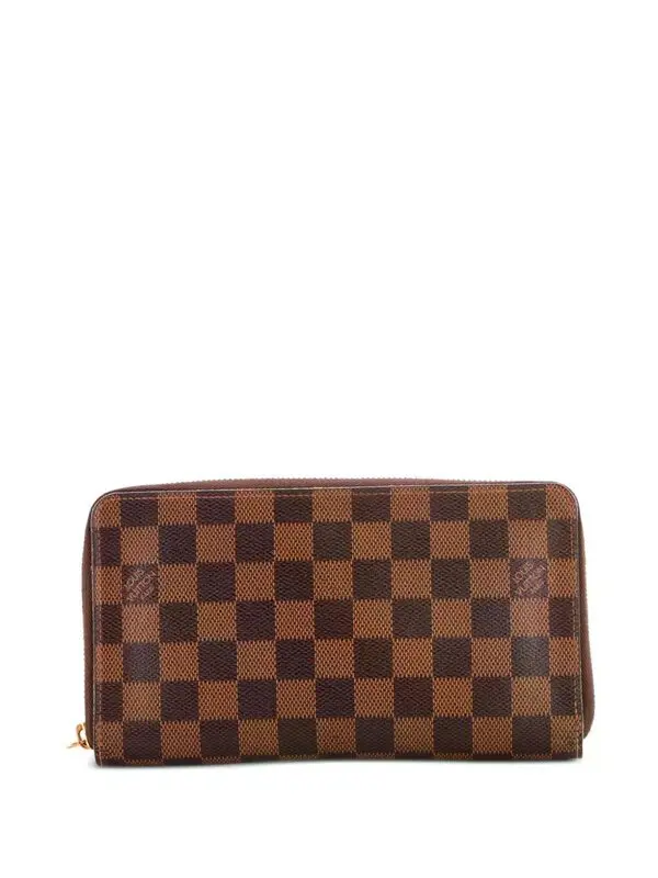 LOUIS VUITTON Zippy Organizer Damier Small Wallets