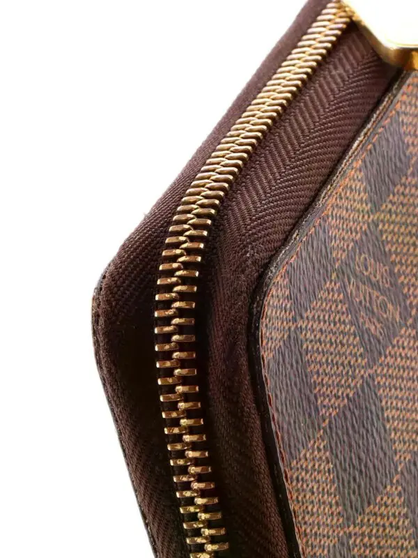 LOUIS VUITTON Zippy Organizer Damier Small Wallets