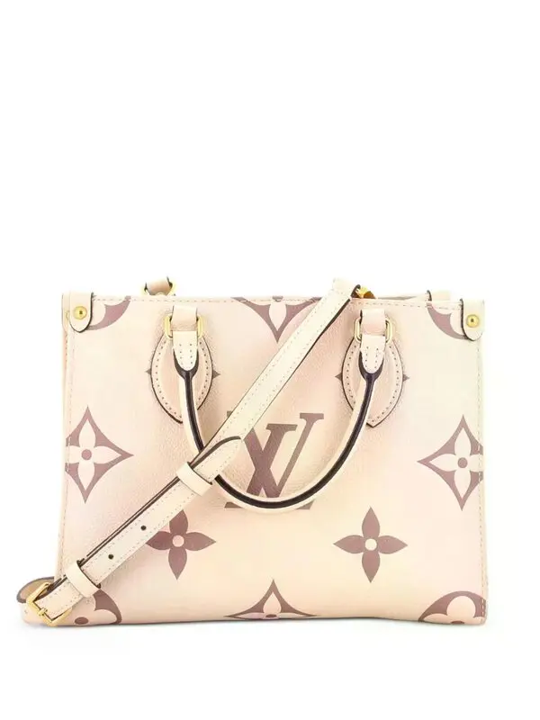 LOUIS VUITTON Onthego Giant Pm Tote Bag - Neutrals