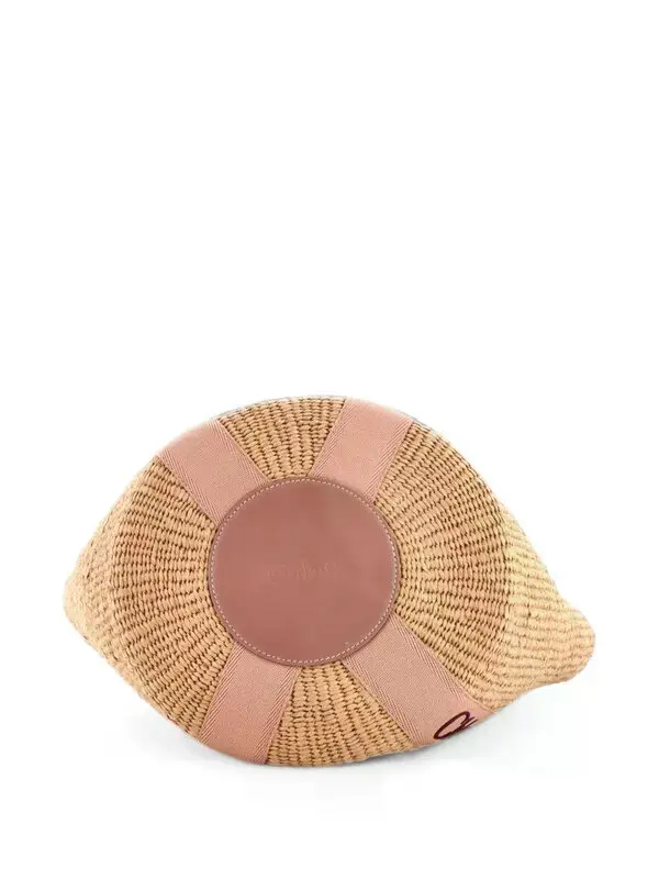 Chloé X Mifuko Woody Tote Raffia Large Bucket Bag