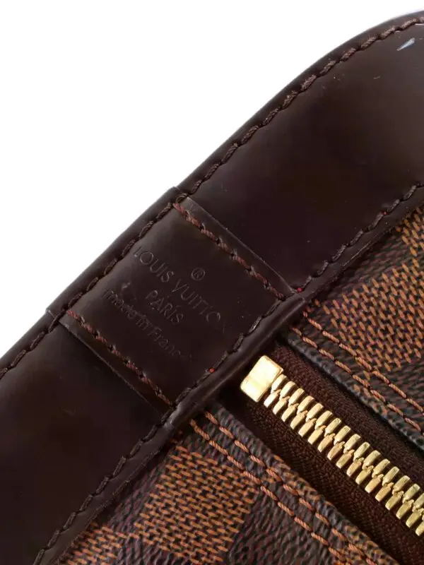 LOUIS VUITTON Alma Handbag Damier Pm Satchel - Brown