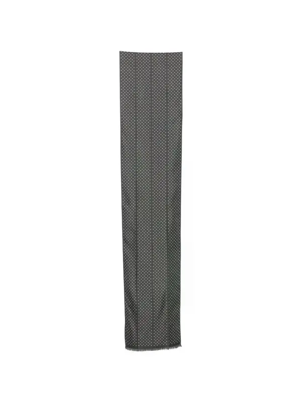 TOM FORD Polka-dot Scarf - Black