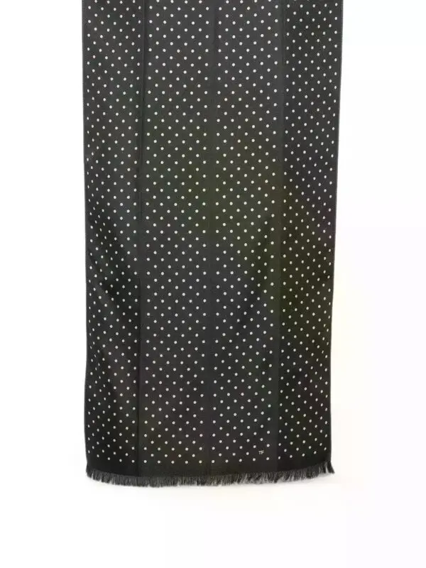 TOM FORD Polka-dot Scarf