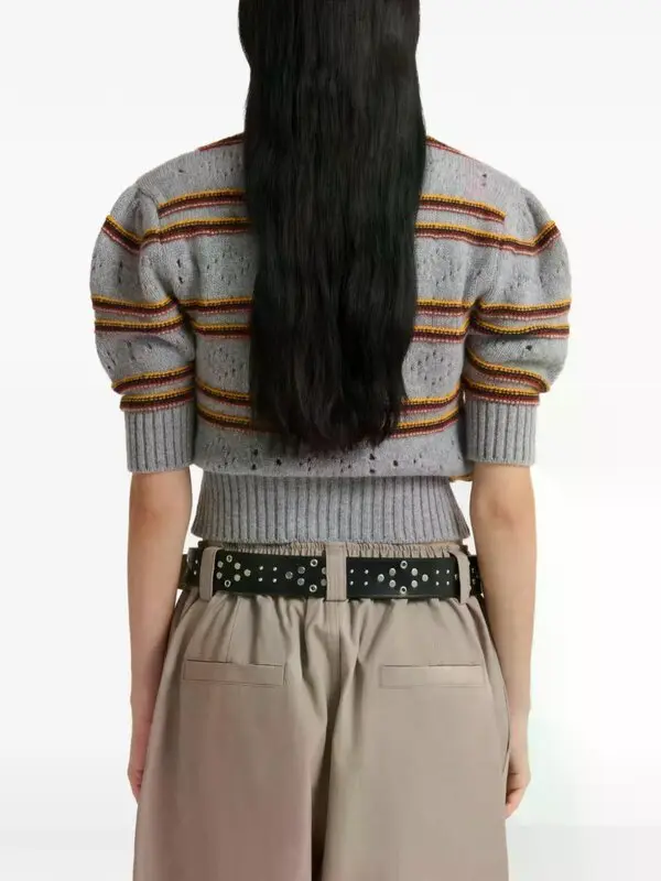 Marni Cashmere Jumper With Openwork Knit