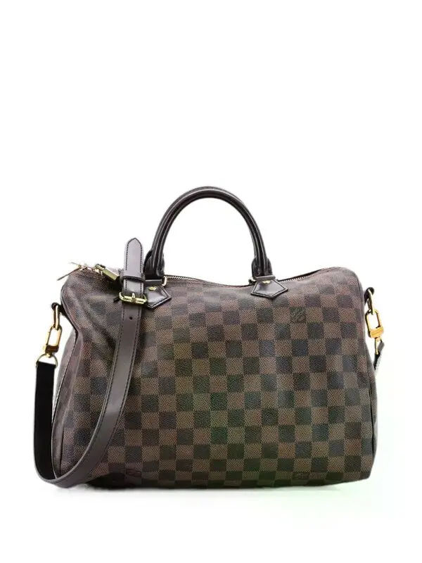 LOUIS VUITTON Speedy Bandouliere 30 Shoulder Bag - Blue