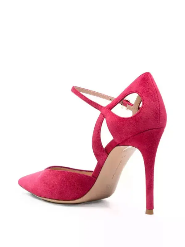 GIANVITO ROSSI Charlotte Pointed-toe Pumps