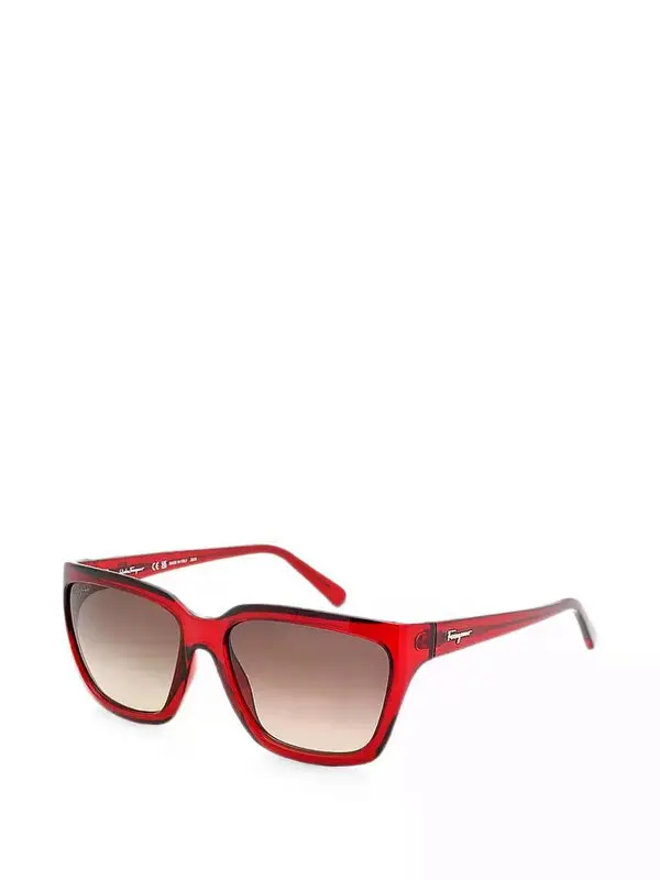 FERRAGAMO Square Frame Sunglasses