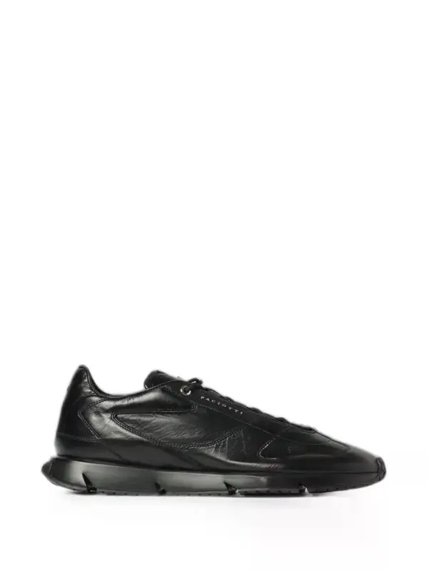 Paciotti Logo" Leather Sneakers