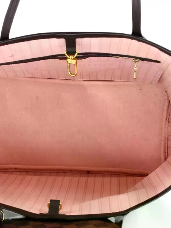 LOUIS VUITTON Damier Neverfull Mm Tote Bag