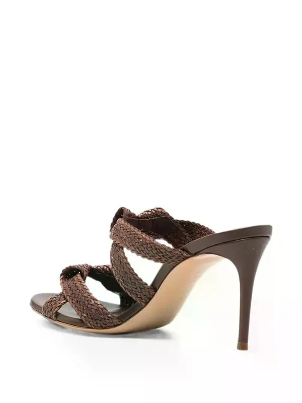 Casadei Woven Leather Sandals