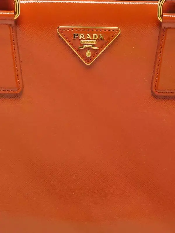 Prada Pyramid Frame Satchel Bag