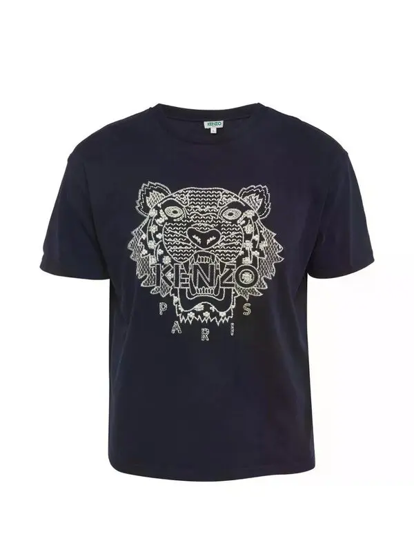 Kenzo Logo-embroidered T-shirt