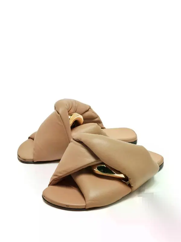 JW Anderson Twist Chain Sandals