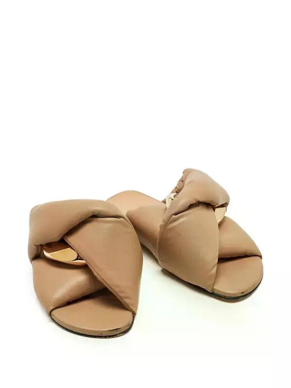 JW Anderson Twist Chain Sandals