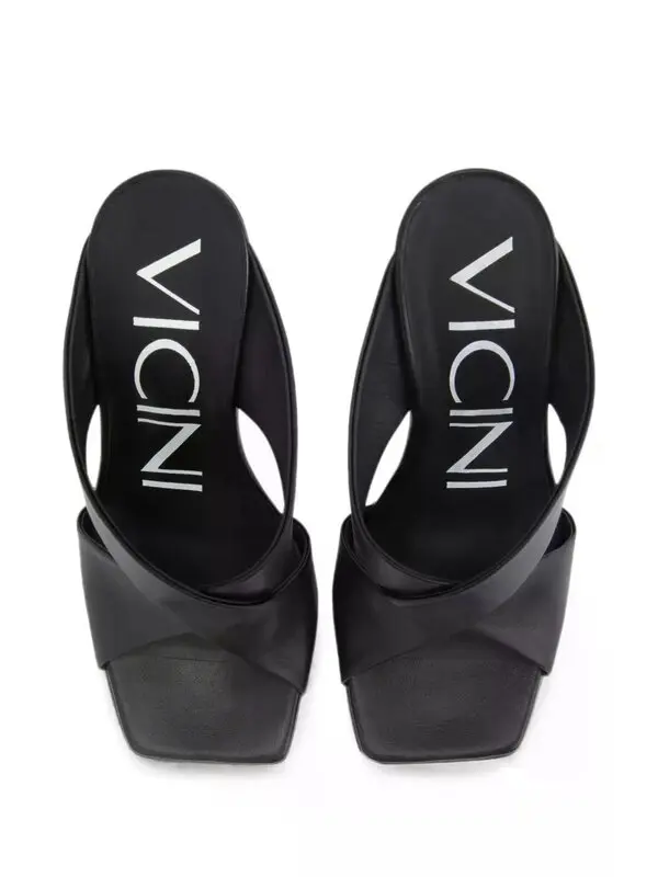 GIUSEPPE ZANOTTI Leather Wedge Sandals