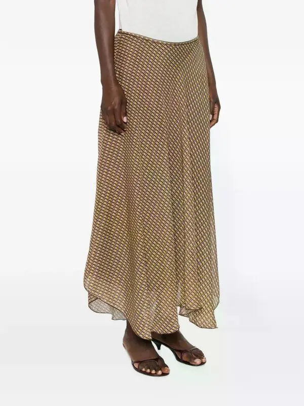 SIR. Cooper Geometric Pattern Maxi Skirt