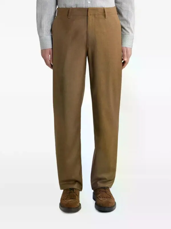 Etro Pure Wool Flannel Trousers
