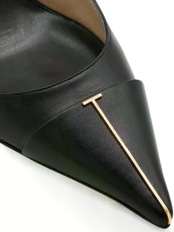 TOM FORD T-line Slingback Pumps - Black