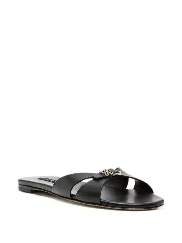 Casadei Logo-plaque Sandals