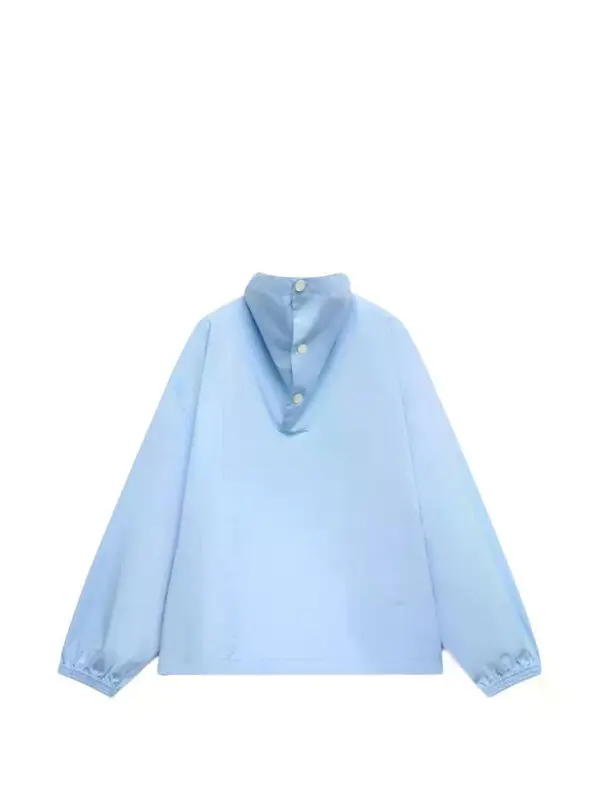 Marni Funnel-neck Cotton Shirt