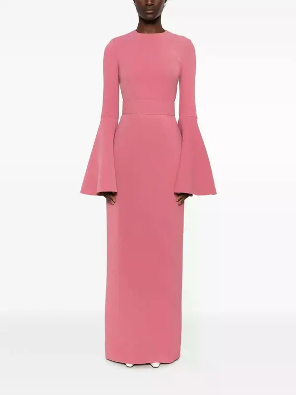 Solace London Theia Maxi Dress - Pink