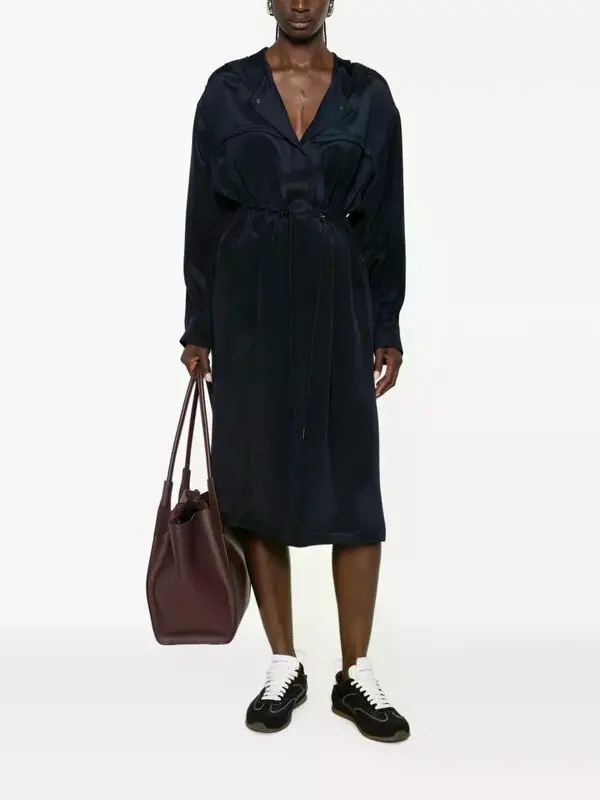 Max Mara Drawstring Hooded Coat