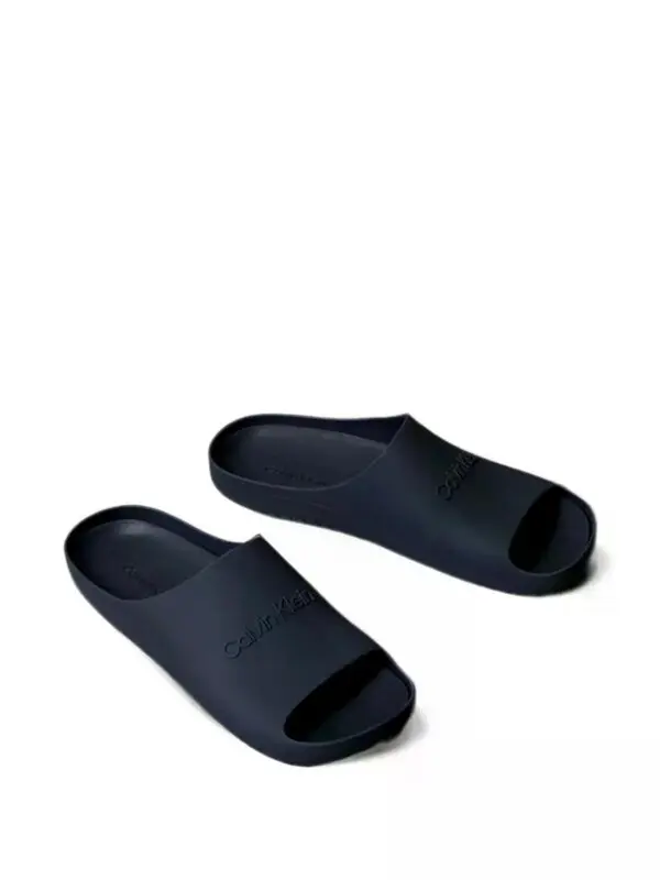 Calvin Klein Embossed Logo Slides