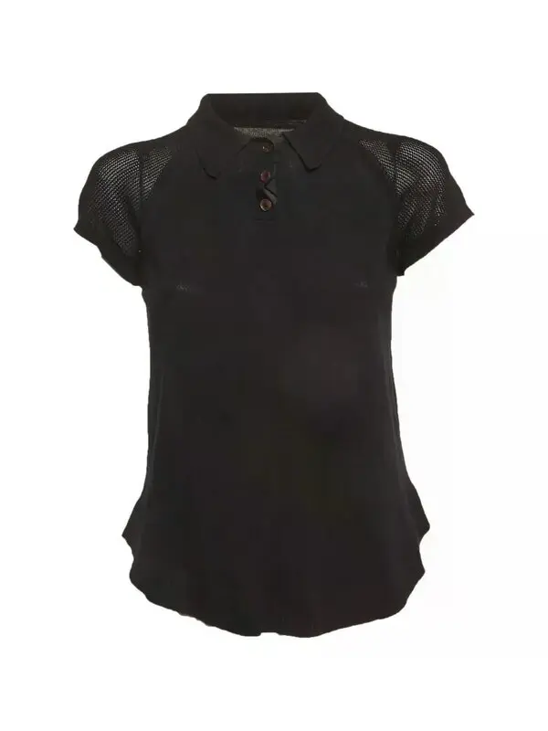 Zadig&Voltaire Short-sleeved Polo Shirt - Black