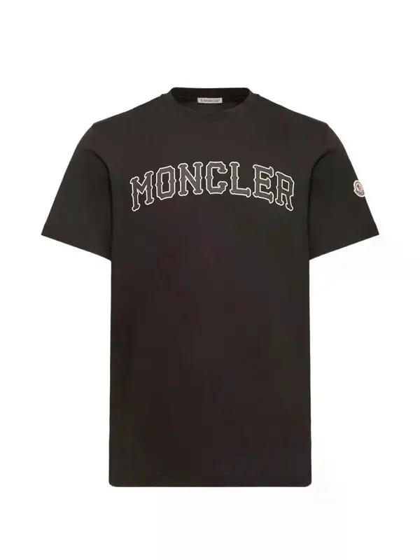 Moncler Logo-print T-shirt - Black