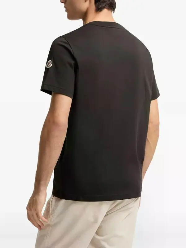 Moncler Logo-print T-shirt - Black