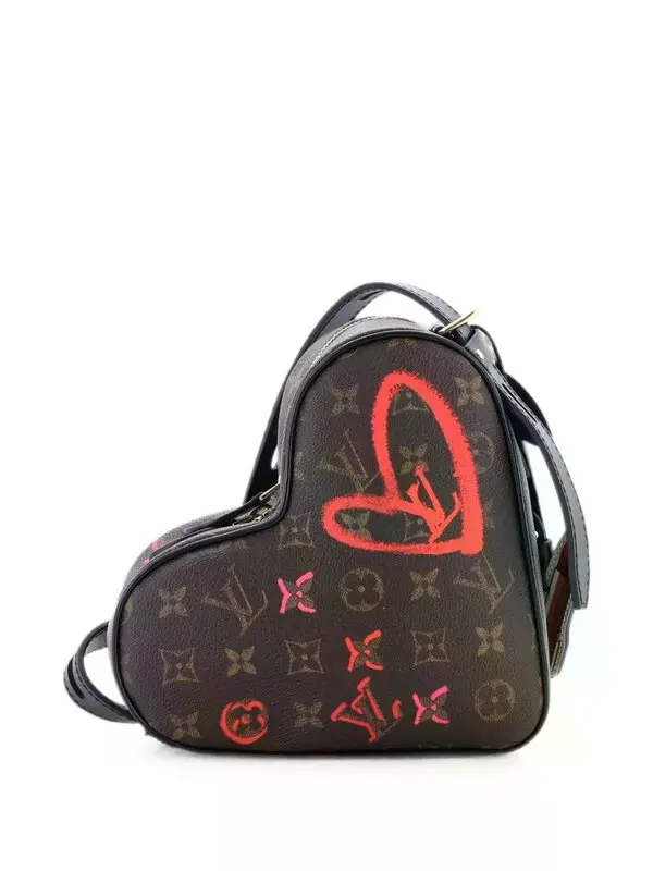 LOUIS VUITTON Monogram Canvas Coeur Handbag - Brown