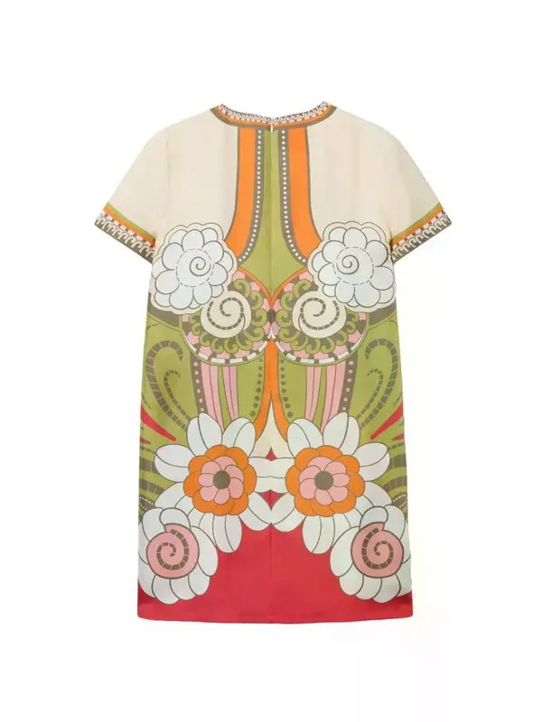 La DoubleJ Ambrosia Placed Mini Swing Dress