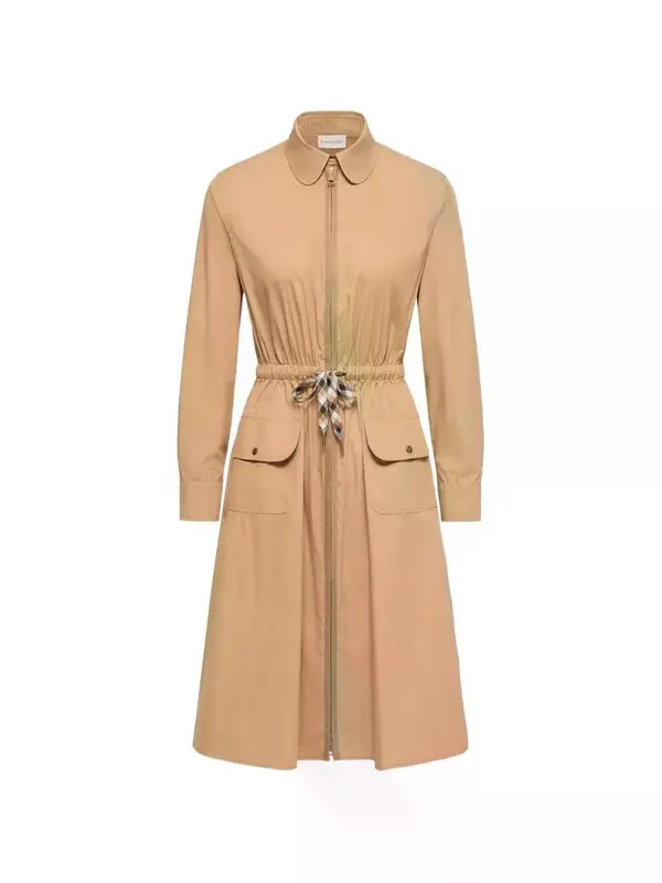 Moncler Knee-length Shirt Dress - Neutrals