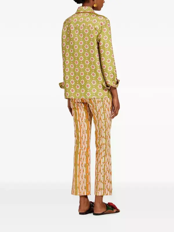 La DoubleJ 24/7 Smarties Print Cigarette Pants