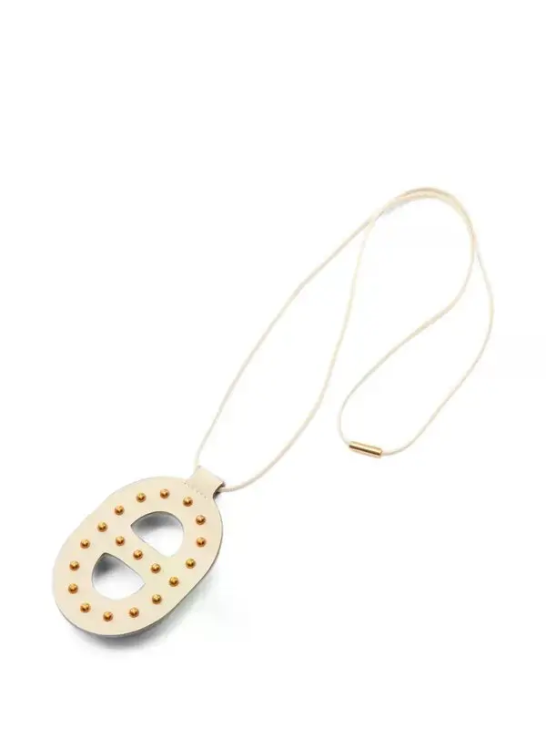 Hermès Chaine Dunkle Gm Studs Necklace
