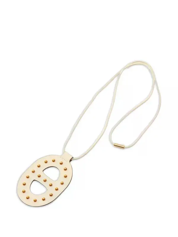 Hermès Chaine Dunkle Gm Studs Necklace - Neutrals