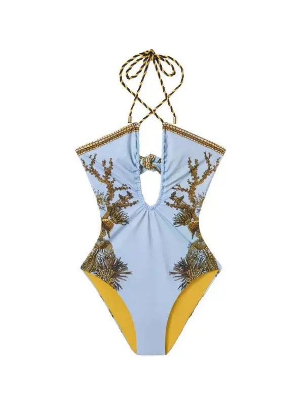 La DoubleJ Oceania Placée Swim Shorts - Blue