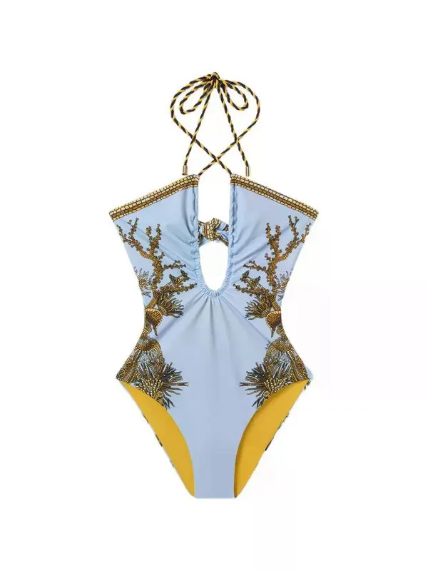 La DoubleJ Oceania Placée Swim Shorts - Blue
