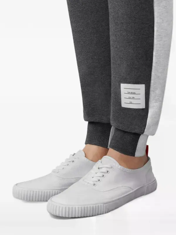 Thom Browne Loopback 4-bar Colourblock Track Pants - Grey