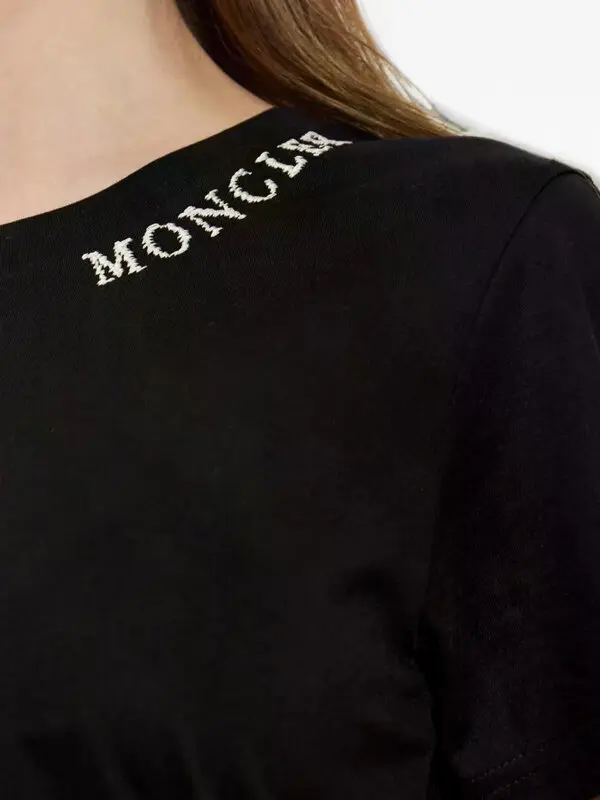 Moncler Embroidered Logo Short-sleeve T-shirt